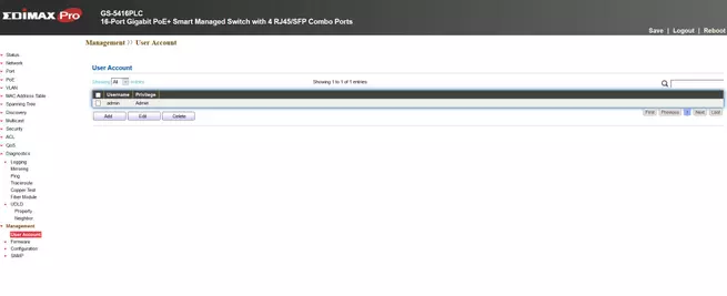 Edimax GS-5416PLC: Bu L2 PoE + dolandyrylýan wyklýuçatele syn 23828_96