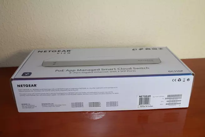 NETGEAR GC110P switch box billede