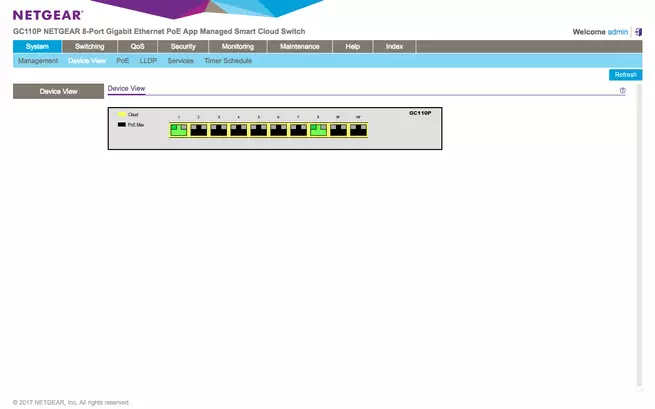 NETGEAR GC110P: பகுப்பாய்வு சுவிட்ச் 8 போர்ட்கள் Gigabit PoE, SFP மற்றும் Cloud 23917_39