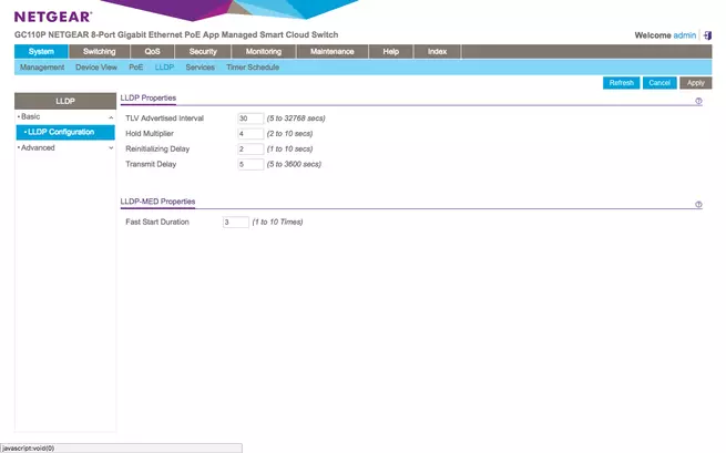 NETGEAR GC110P: Анализ күчергеч 8 порт Gigabit PoE, SFP һәм Cloud 23917_42