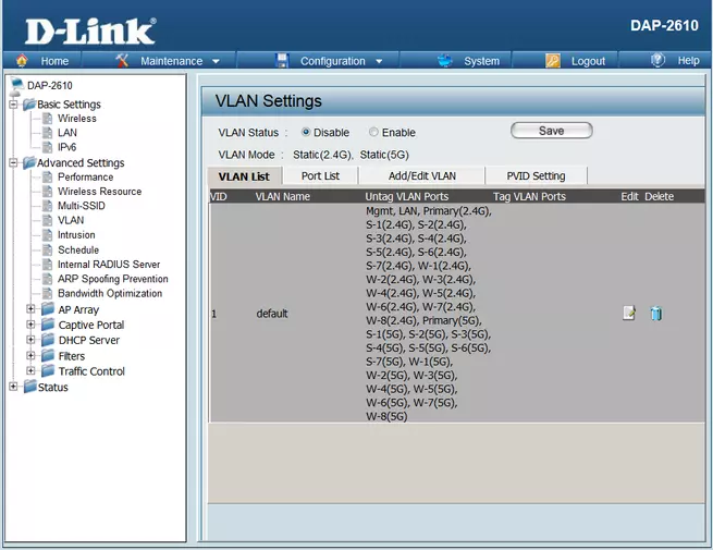 D-Link DAP-2610: هن پروفيشنل اي پي جي فرم ویئر جو گہرا جائزو 24050_12