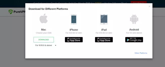 PureVPN: Mapitio ya VPN, Sifa, Bei na Maoni 24060_6