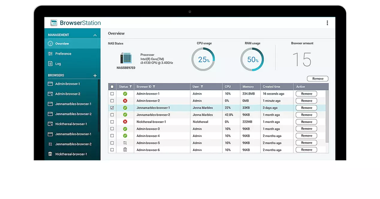 QNAP Browser Station: Gisulayan namo kini nga software para sa lokal nga remote access 24159_1