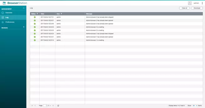 QNAP Browser Station: Gisulayan namo kini nga software para sa lokal nga remote access 24159_12