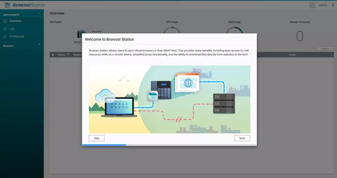 QNAP Browser Station: Gisulayan namo kini nga software para sa lokal nga remote access 24159_6