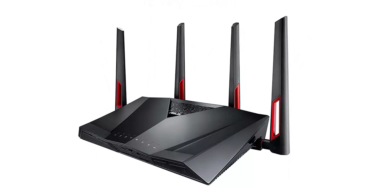 ASUS RT-AC88U: Pagsusuri ng AC3100 Wi-Fi router na ito at 8 Gigabit port 24455_1