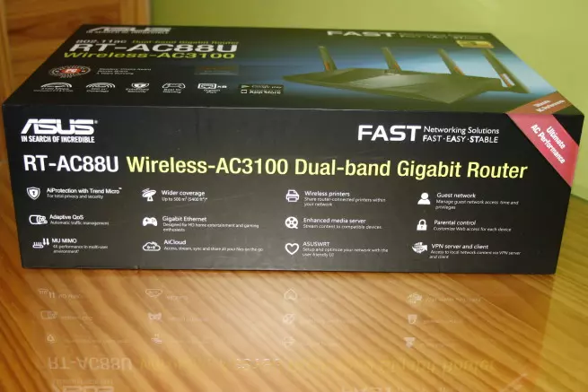 ASUS RT-AC88U राउटर केस बॉटम