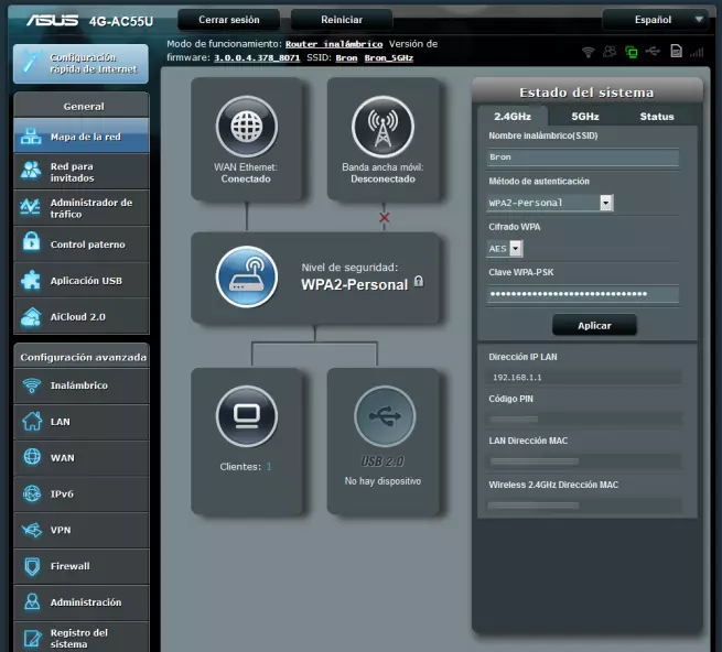 ASUS 4G-AC55U: Iloiloga o lenei 4G LTE router ma Wi-Fi AC1200 24459_43