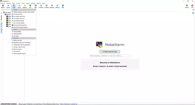 MobaXterm: SSH 클라이언트 및 네트워크 유틸리티가 있는 Windows 10용 터미널 24637_30