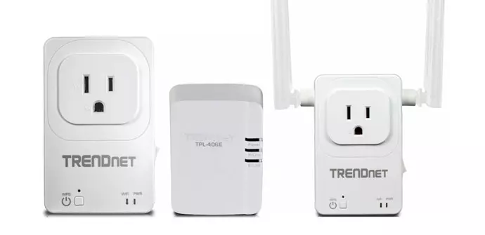 I-TRENDnet ihlanganisa ubuchwepheshe be-PLC nama-smart plugs ne-Wi-Fi