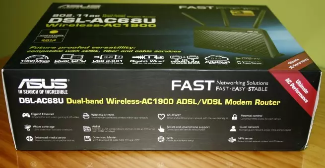 ASUS DSL-AC68U AC1900: ການທົບທວນເຣົາເຕີ ADSL2+ ແລະ VDSL ນີ້ກັບ Wi-Fi AC 24743_14