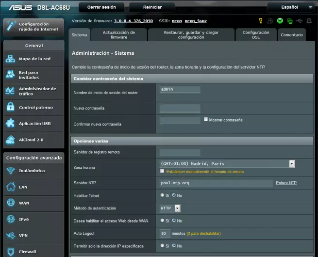 ASUS DSL-AC68U AC1900: Kev tshuaj xyuas ntawm no ADSL2+ thiab VDSL router nrog Wi-nkaus AC 24743_73