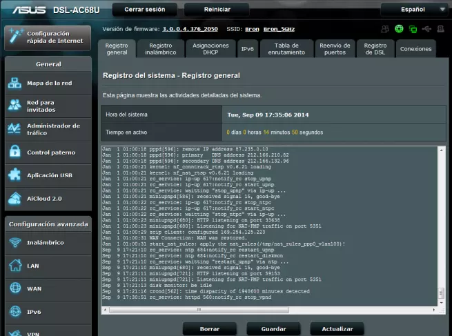 ASUS DSL-AC68U AC1900: Kev tshuaj xyuas ntawm no ADSL2+ thiab VDSL router nrog Wi-nkaus AC 24743_74