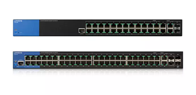 Linksys lanserar nya 24- och 48-portars Gigabit Managed Switchar 24784_1