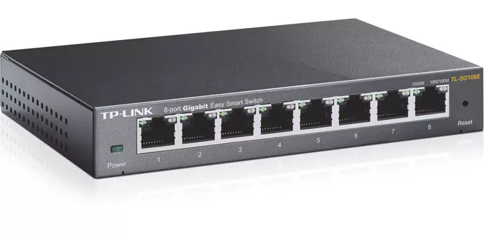 TP-LINK TL-SG108E: 8-port Gigabit Ethernet Yayoboye Guhindura 24843_1