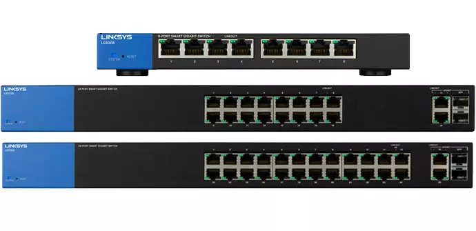 Linksys anuncia uma nova gama de switches gerenciáveis 24847_1