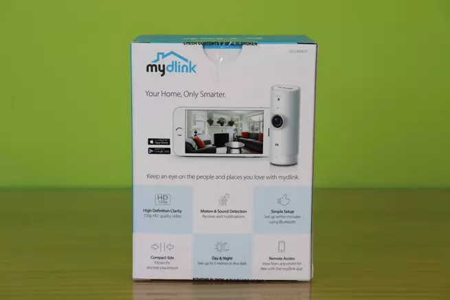 D-Link DCS-8000LH IP myndavélarhulstur að aftan