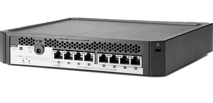 Prepínač HP PS1810-8G: Hĺbkový prehľad tohto prepínača riadeného gigabitovým Ethernetom 24902_1