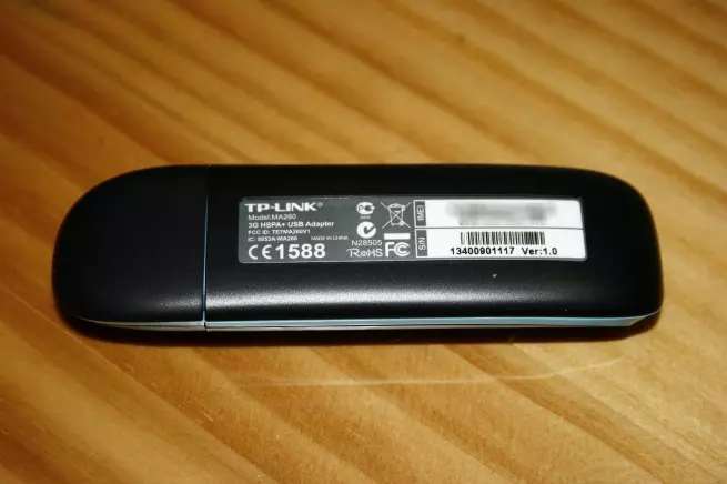 Muuqaalka dambe ee TP-Link MA260 3G modem