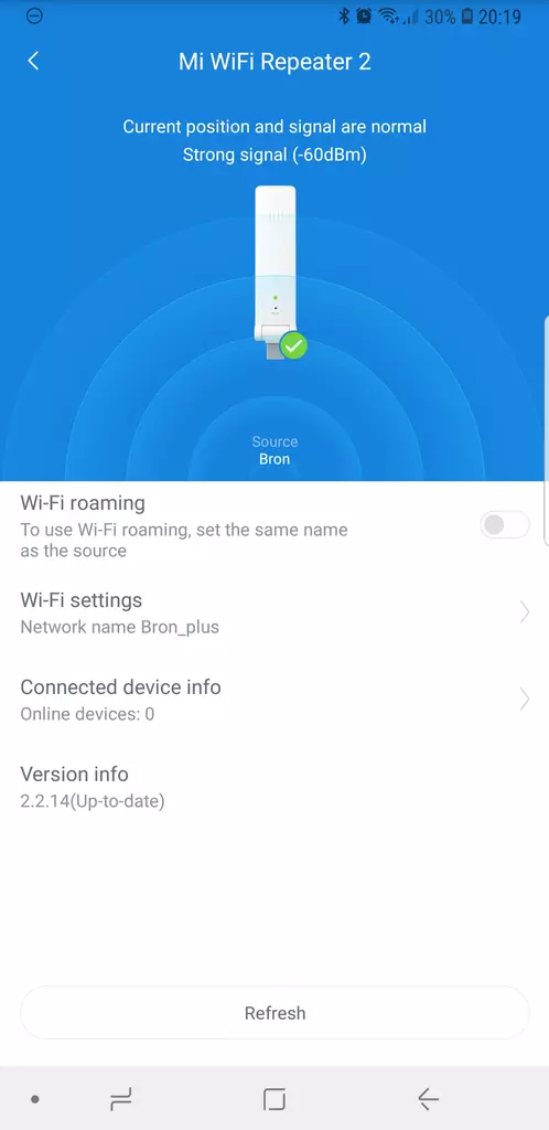 د Xiaomi Mi WiFi ریپیټر 2: د Wi-Fi N300 سره د دې ریپیټر تحلیل 25275_30