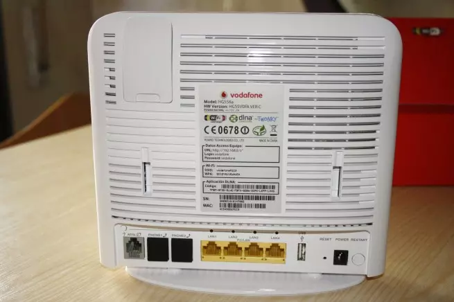 Kumashure maonero eHuawei HG556a router