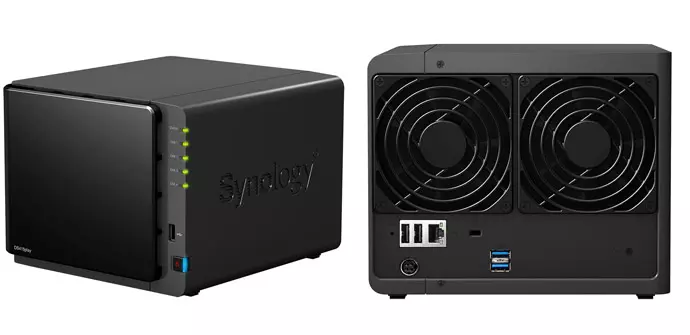 Synology DS415play: nauja didelio našumo 4 skyrių NAS