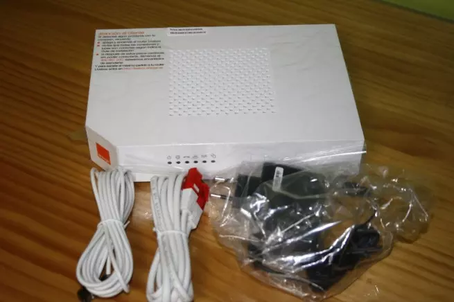 Съдържание на кутията на New Livebox