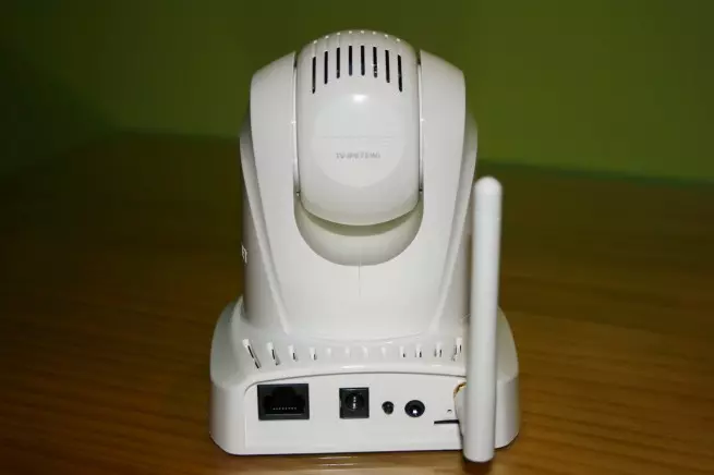 Rear View of TRENDnet TV-IP672WI IP Camera