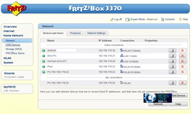 FRITZBox WLAN 3370: এই ADSL2+/VDSL এবং 450Mbps ডুয়াল-ব্যান্ড ওয়াই-ফাই এন সহ নিরপেক্ষ রাউটারের পর্যালোচনা 25311_77