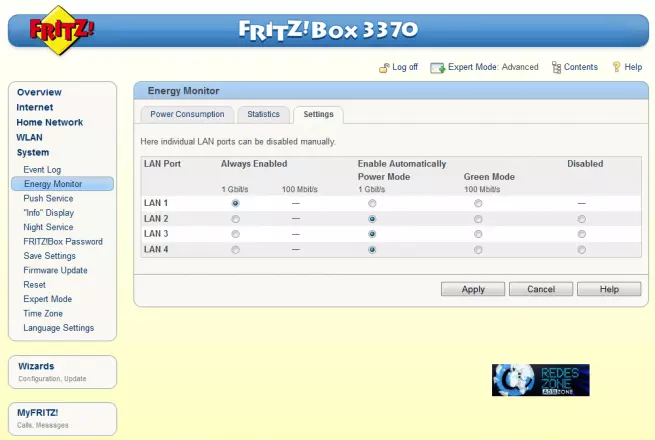 FRITZBox WLAN 3370: Tinjauan babagan ADSL2+/VDSL lan router netral iki kanthi Wi-Fi N dual-band 450Mbps 25311_83