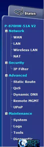 Router qo'llanmasi Movistar tomonidan VDSL ulanishlari mijozlariga taqdim etiladi 25332_9