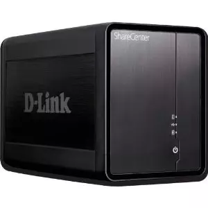 D-Link DNS-325: Tlhahlobo ea NAS ena e nang le li-bays tse 2 bakeng sa li-hard drive tsa SATA le khokahanyo ea Gigabit.