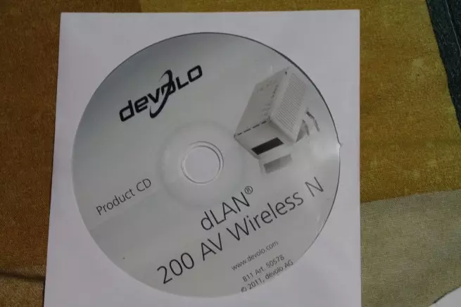 Instalacijski disk Devolo dLan200 Av Wireless N