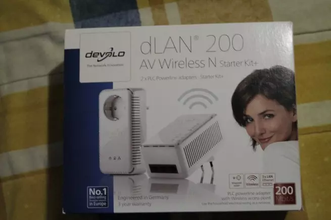 Přední pouzdro Devolo dLan200 Av Wireless N