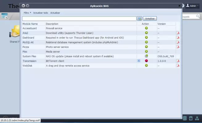 I-Thecus N2310: Ukubuyekezwa kwale NAS enama-hard drive bays ama-2 25357_53