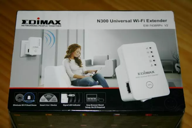 Edimax EW-7438RPn V2: Analisis pangulang Wi-Fi universal ieu N300 25364_6