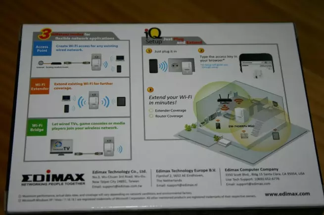 Edimax EW-7438RPn Mini: Таҳлили ин такроркунандаи Wi-Fi N300 25367_13