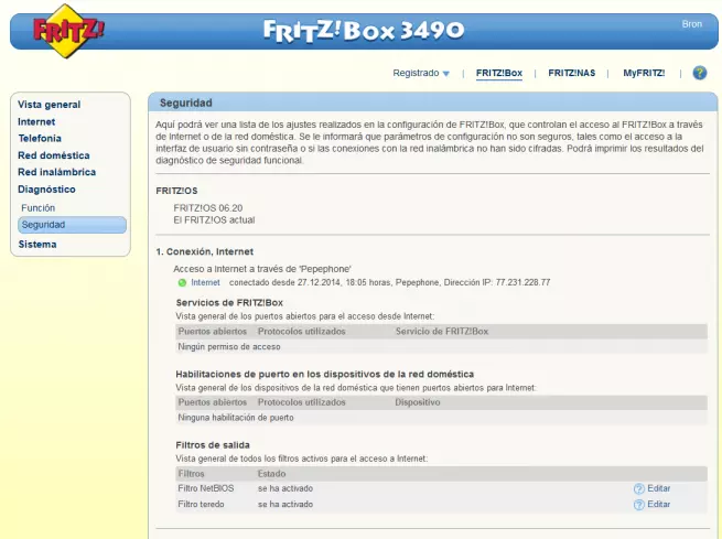 FRITZ!Box 3490: यो Wi-Fi राउटर AC1750 र USB 3.0 को समीक्षा 25371_80