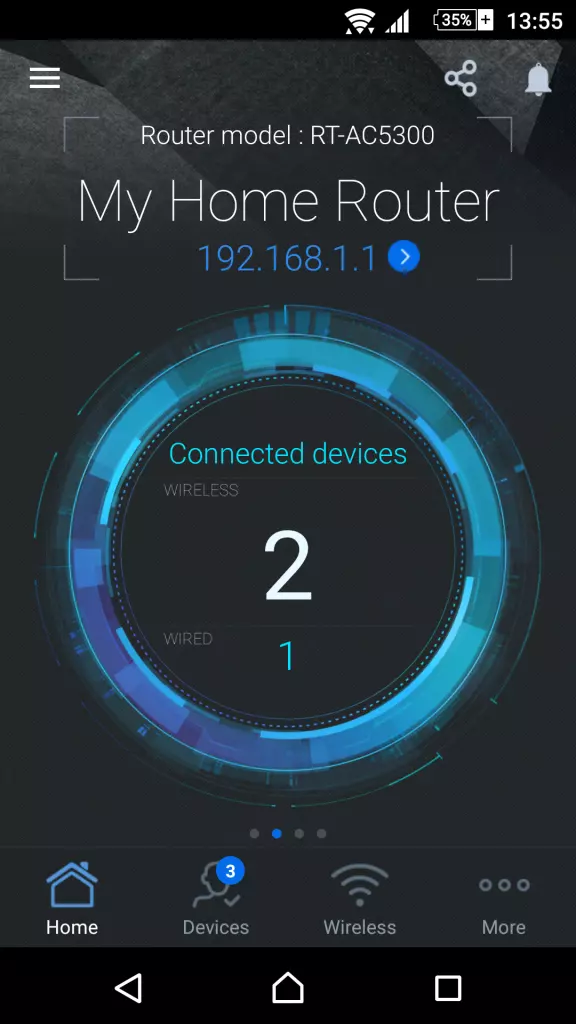 ASUS Router app alang sa Android