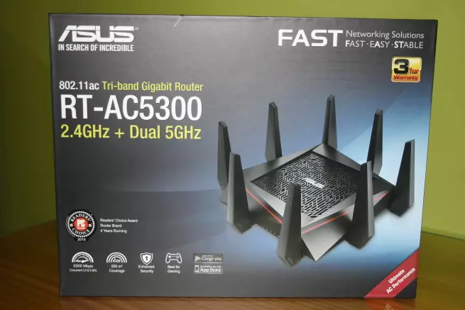 ASUS RT-AC5300 qabığı