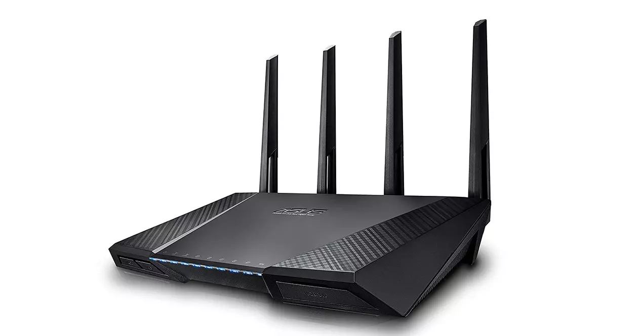 ASUS RT-AC87U: Analisis router ieu sareng Wi-Fi AC2400, Gigabit sareng USB 3.0