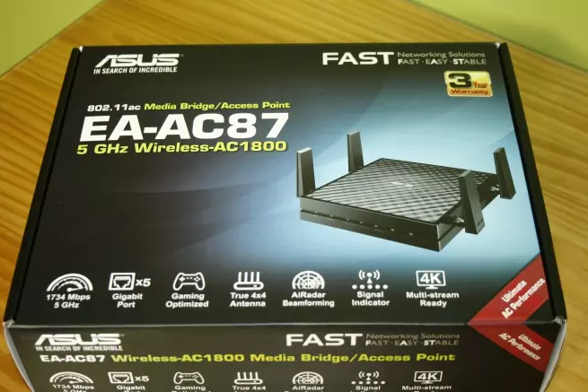 ASUS EA-AC87: Analiza tego mostu i punktu dostępowego z Wi-FI AC1800 i Gigabit Ethernet 25382_11