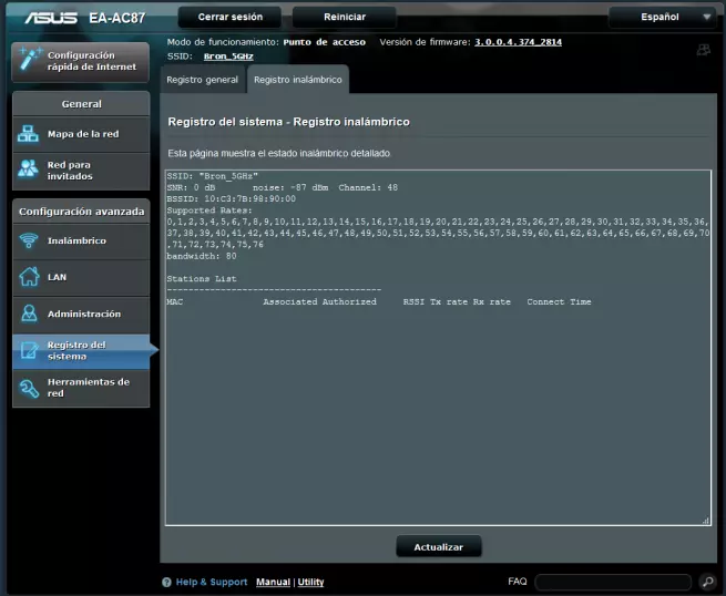 ASUS EA-AC87: Analysis of this bridge and AP with Wi-FI AC1800 and Gigabit Ethernet 25382_72