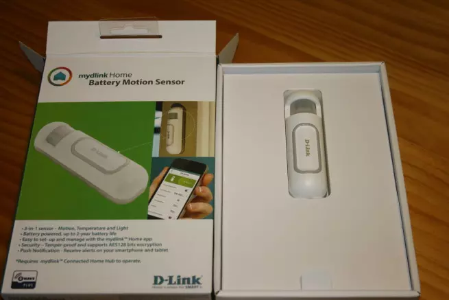 D-Link DCH-Z120 ਦੇ ਬਾਕਸ ਦੇ ਅੰਦਰ