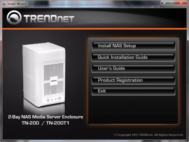 TRENDnet TN-200. Այս NAS-ի վերանայում երկու SATA2 և Gigabit բաքերով 25401_29