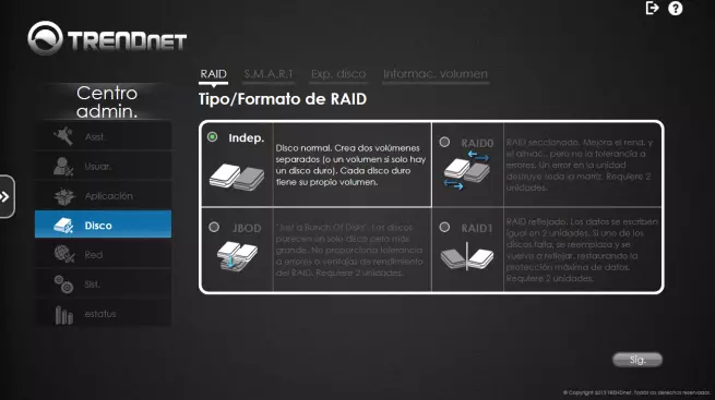 TRENDnet TN-200: סקירה של NAS זה עם שני מפרצי SATA2 ו-Gigabit 25401_42