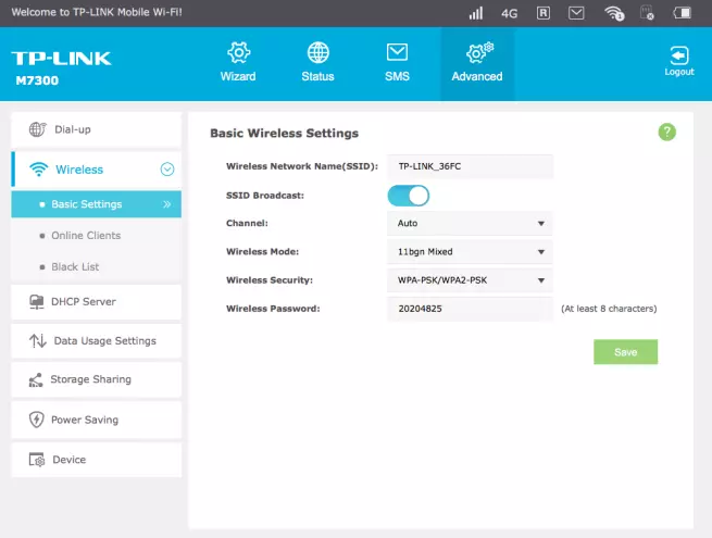 TP-LINK M7300: Analisis router 4G iki kanthi baterei sing dibangun 25410_42