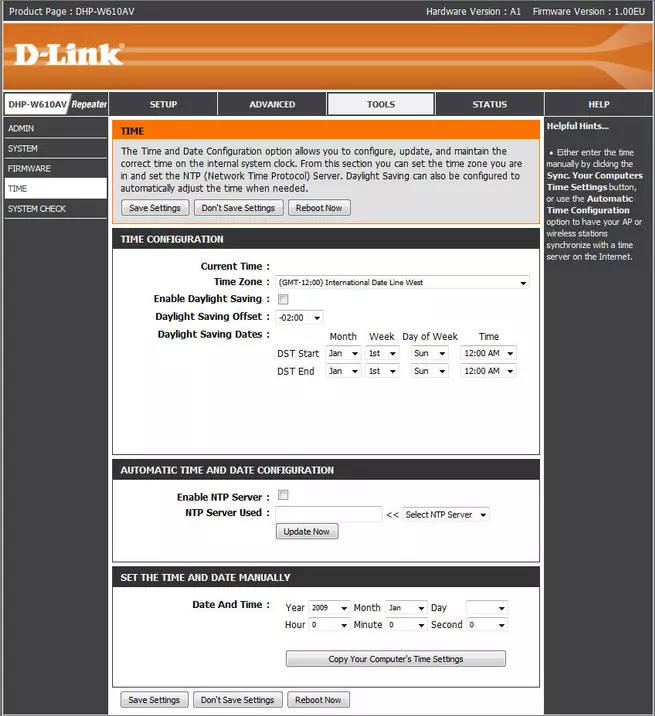 D-Link DHP-W611AV: AC1200 Wi-Fi ilə bu AC1000 PLC-lərin nəzərdən keçirilməsi 25434_49