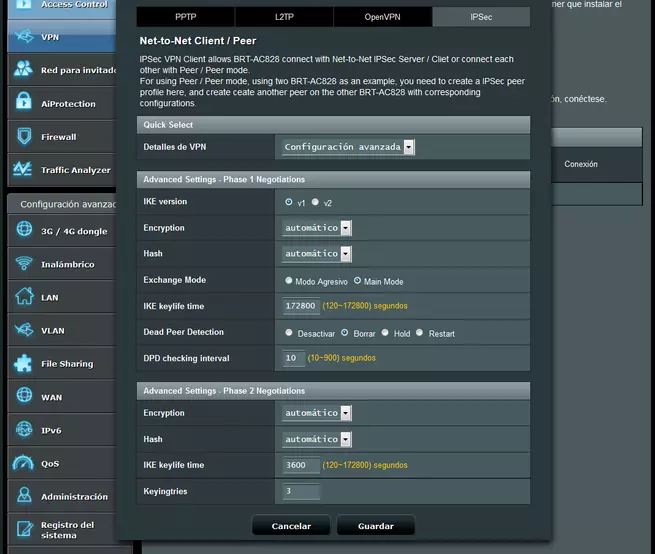 ASUS BRT-AC828: analyse van deze wifi-router AC2600 Dual WAN en VPN 25445_106