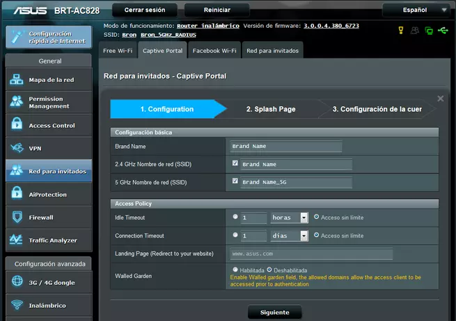 ASUS BRT-AC828: Analyse af denne Wi-Fi-router AC2600 Dual WAN og VPN 25445_108